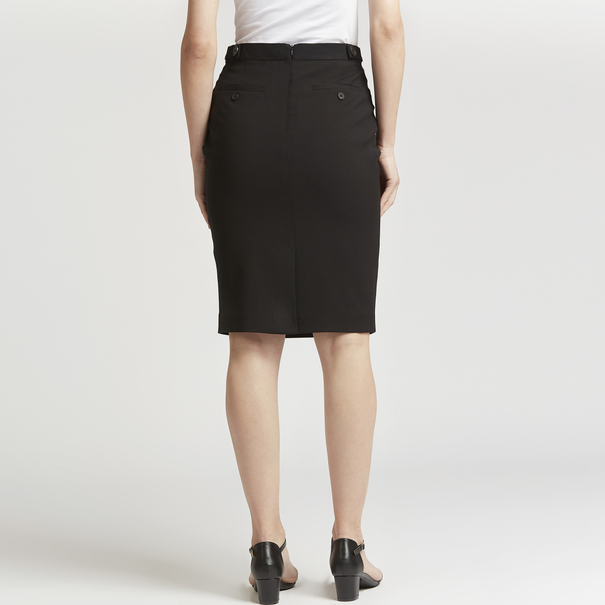 Pencil Skirt And Belt