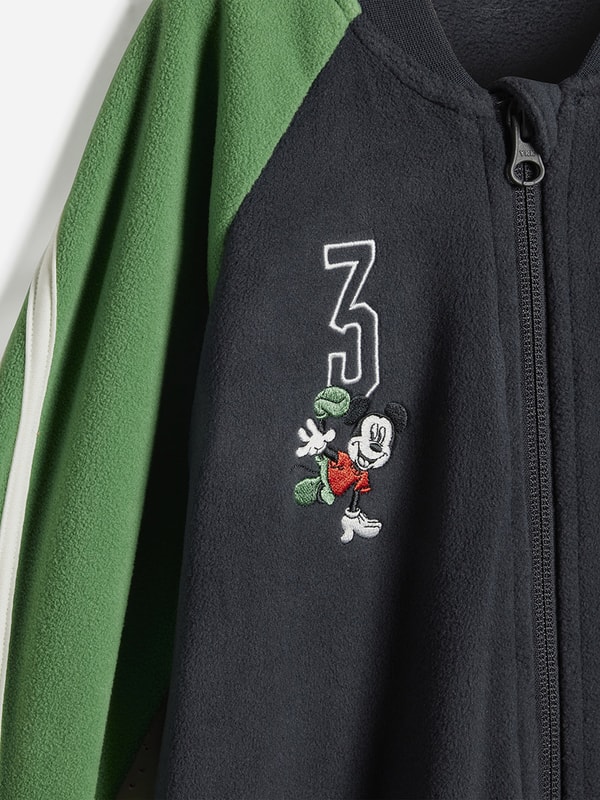 Buy Disney Mickey Mouse Onesie Navy Blue For Kids | Styli Saudi