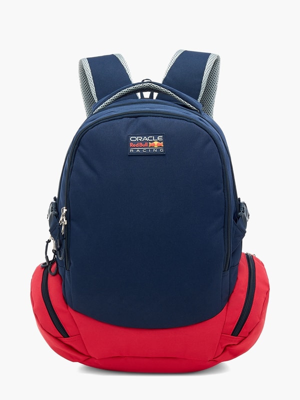Buy Red Bull Colourblock Backpack with Adjustable Straps and Zip ...