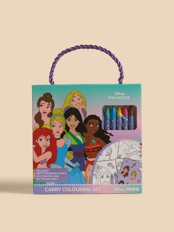 Disney Princess Carry Colouring Set For Default Category at Saudi | Styli