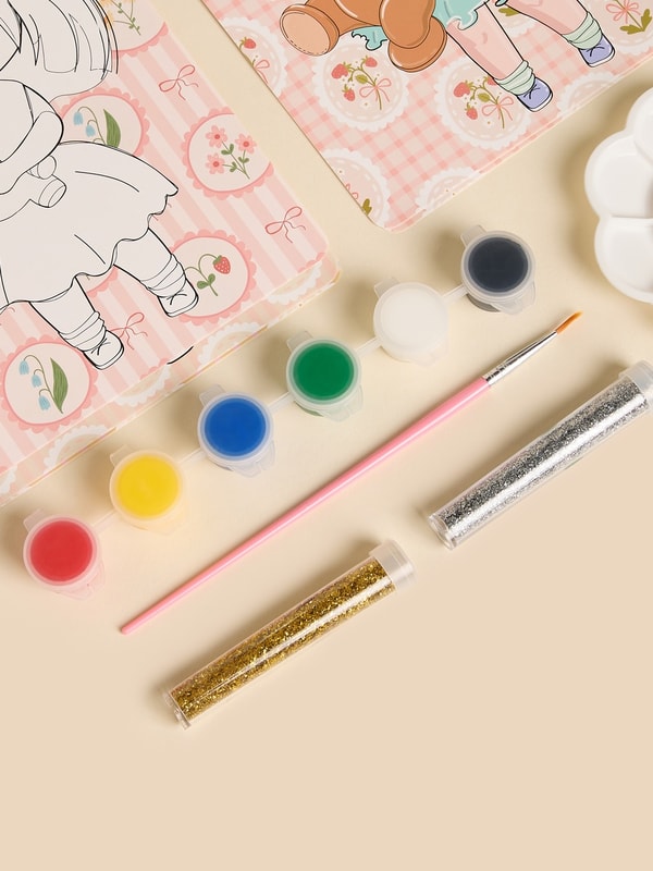 Glitter Colouring Set For Default Category at UAE | Styli