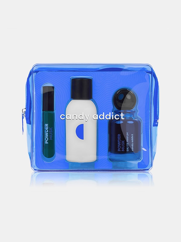 Buy Powder Musk Trio Set - EDP 50 ml + Hair Mist 50 ml + Perfume Oil 10 ...
