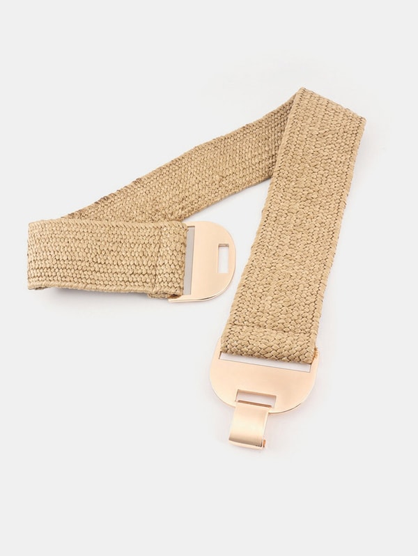 Jute Belt with Hook Closure For Women at Saudi | Styli