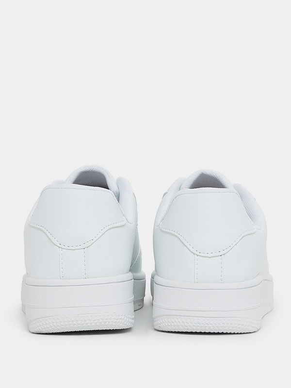 Versatile Platform Sole Skate Sneakers | Styli