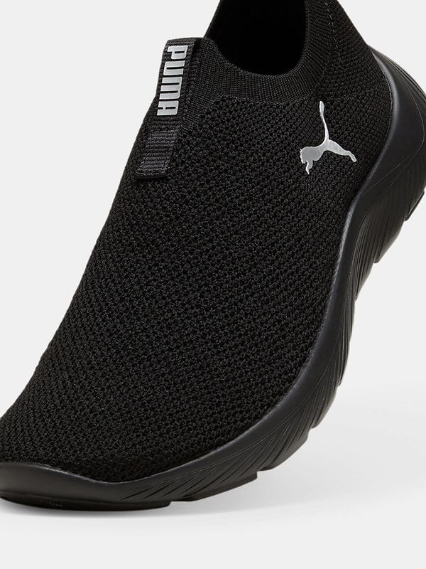 Buy Softride Remi Slip On Knit Running Shoes Black For Women | Styli UAE