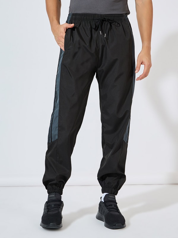 Front Zip Striped Panel Detail Athleisure Track Suit For Men at Saudi ...