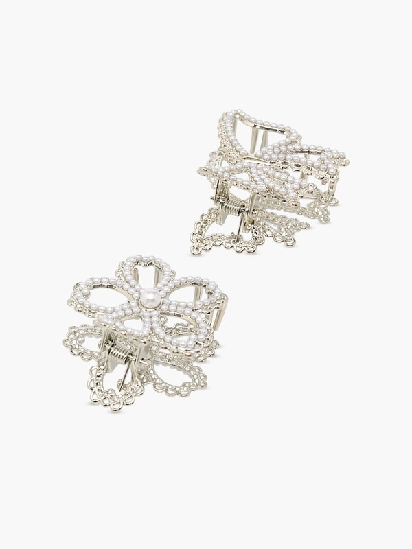 Pack of 2 Hair Clamps with Pearl Detail For Default Category at Saudi ...